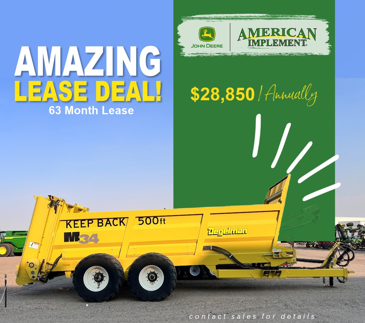 Lease Deals | American Implement
